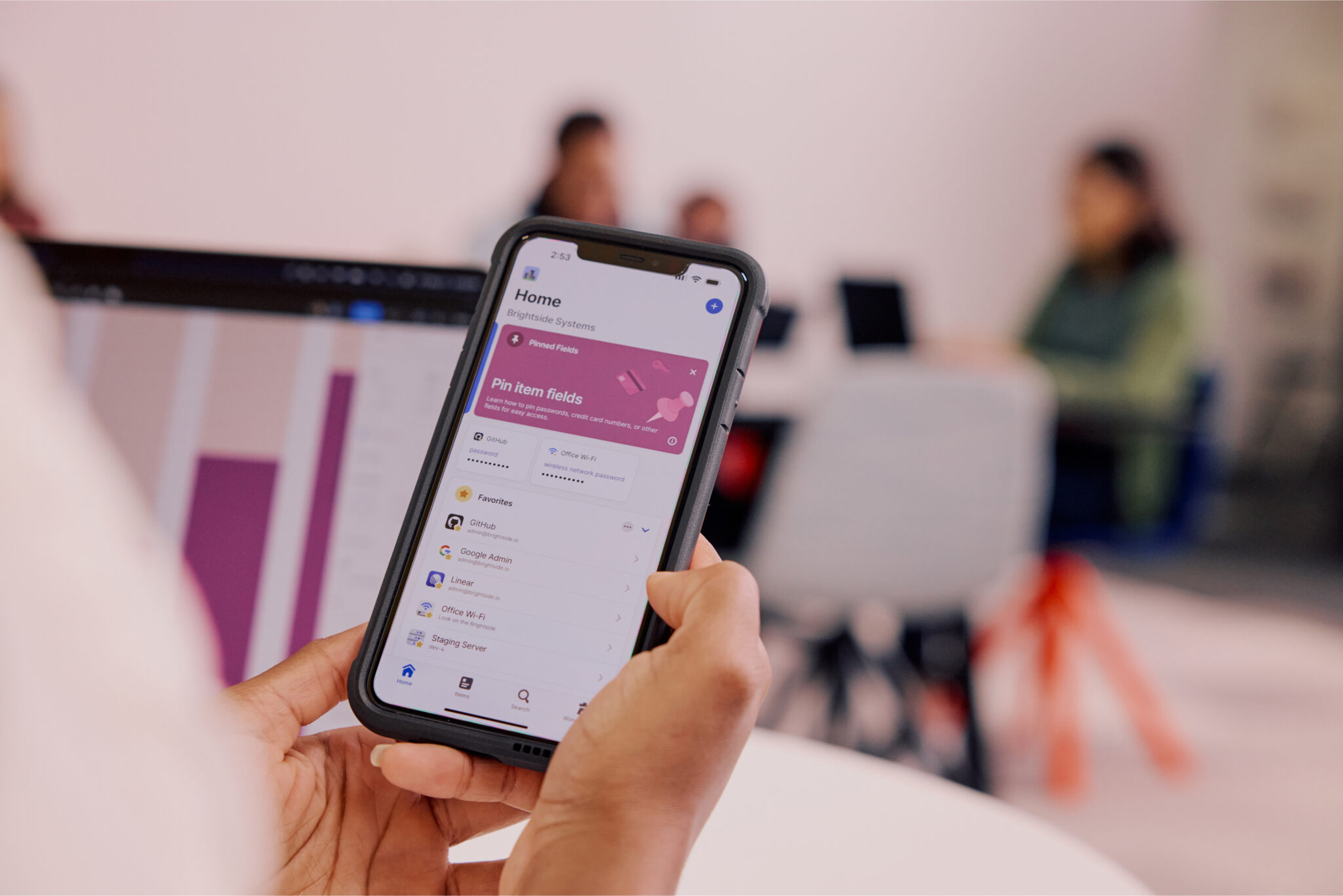 wachtwoorden kies voor 1Password via Bever